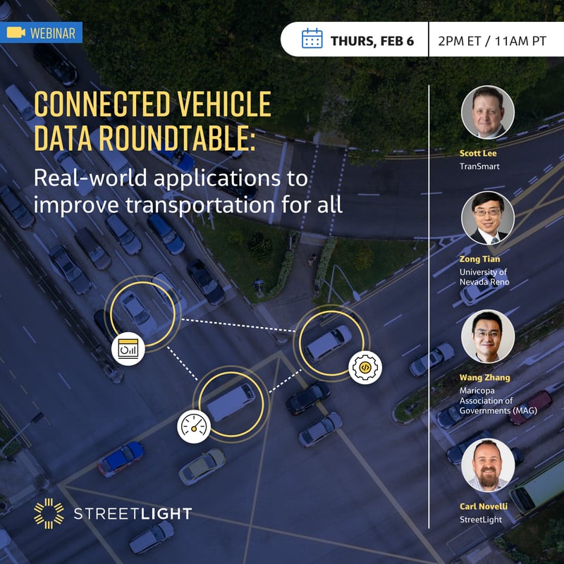 Connected Vehicle Data Roundtable