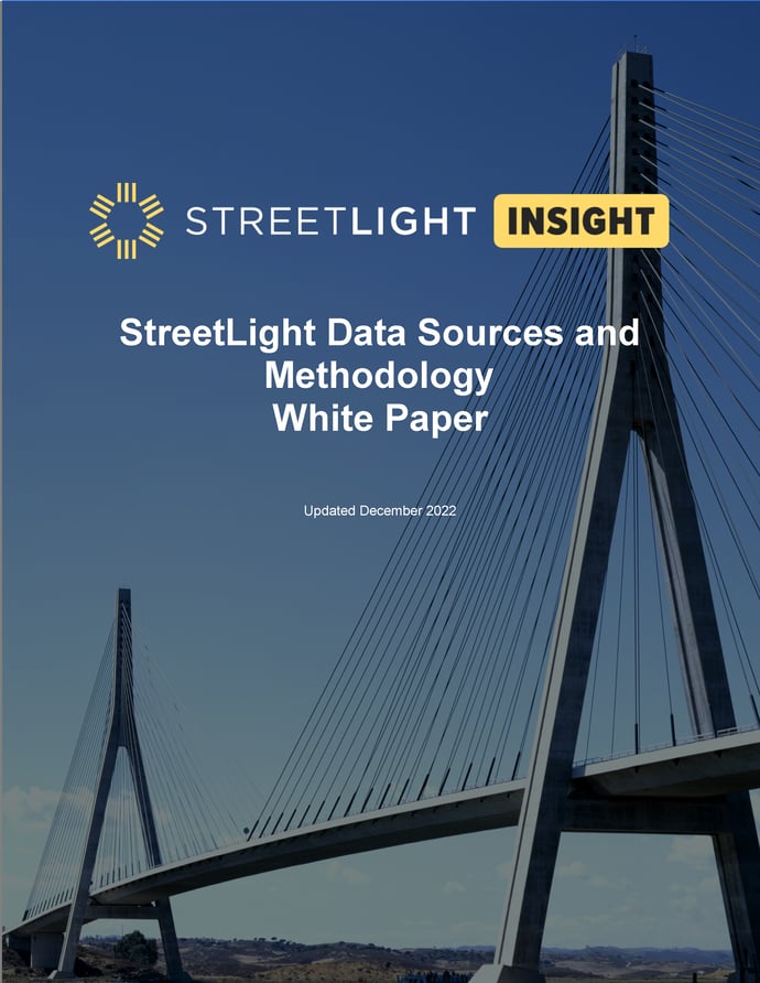 StreetLight Methodology White Paper