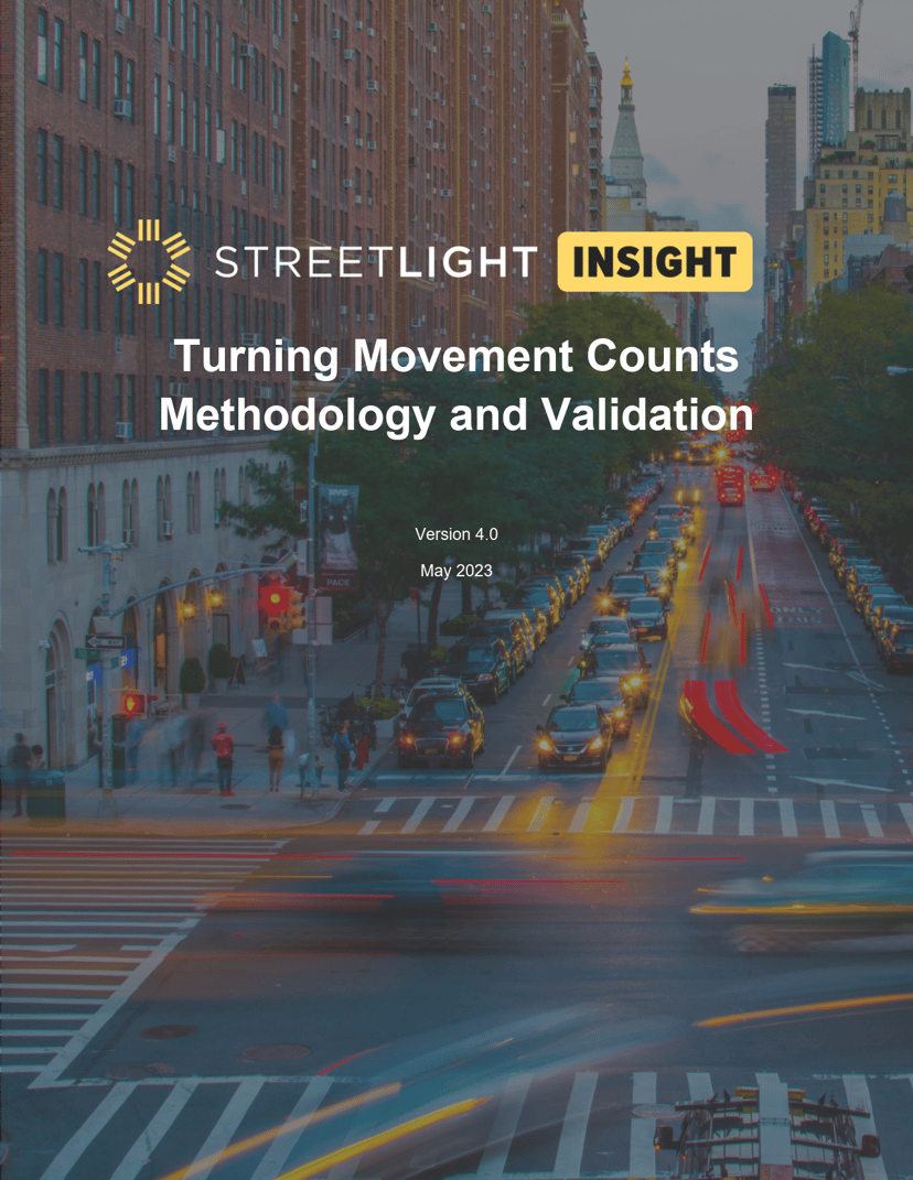Historical Intersection Turning Movement Counts