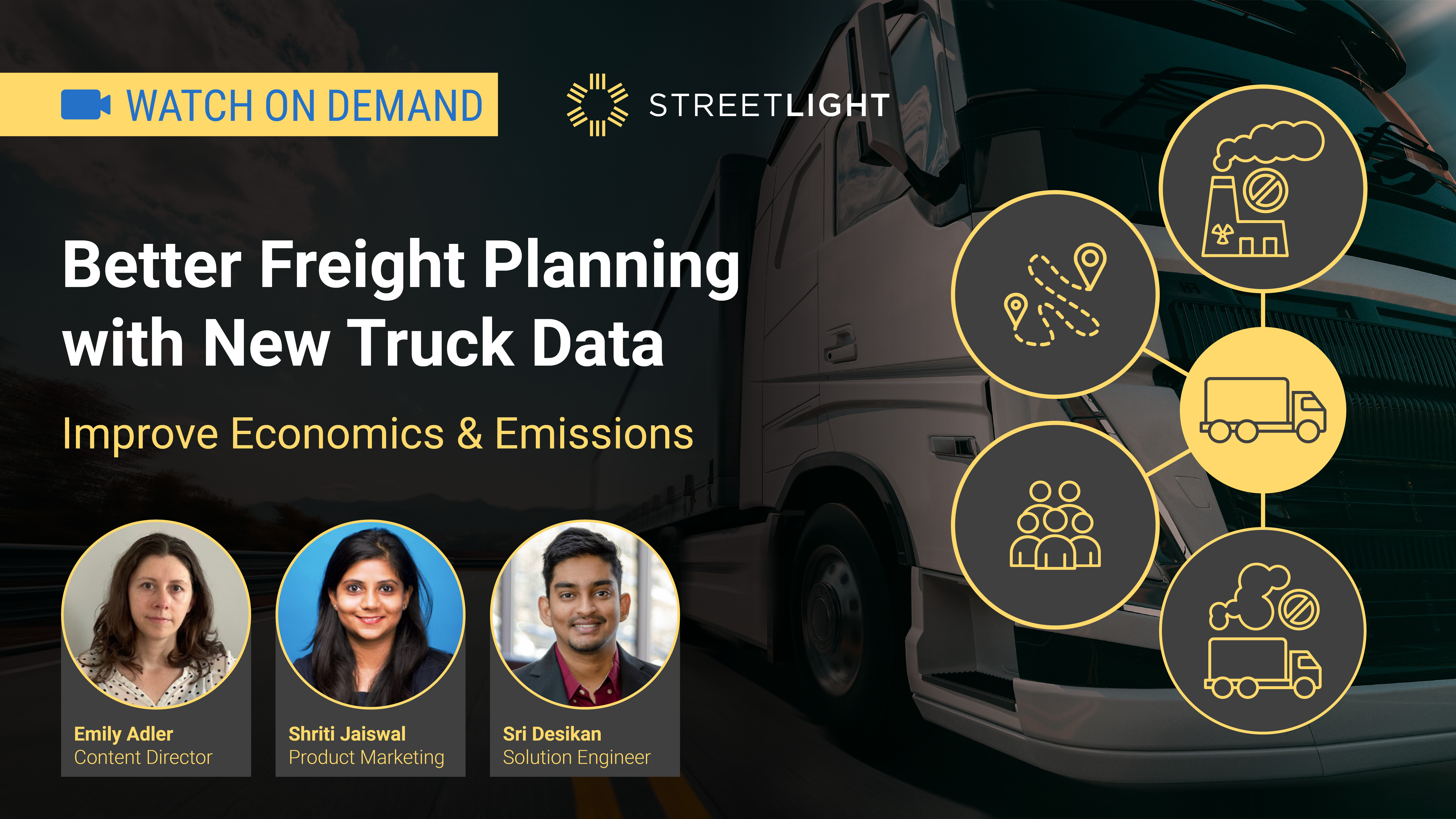 Better Freight Planning with New Truck Data: Improve Economics & Emissions