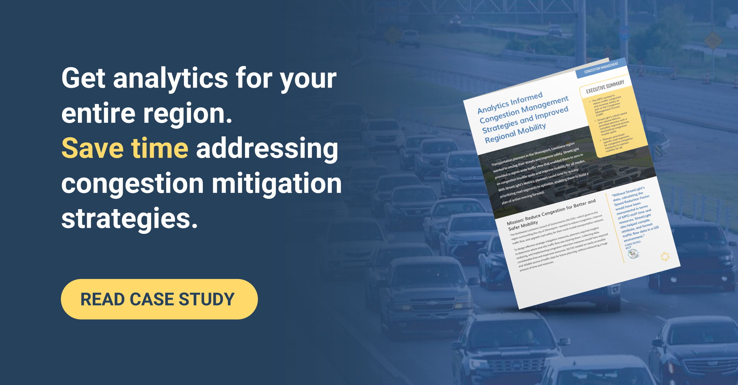 Congestion Management Analytics Help Improve Traffic Flow and Road Safety