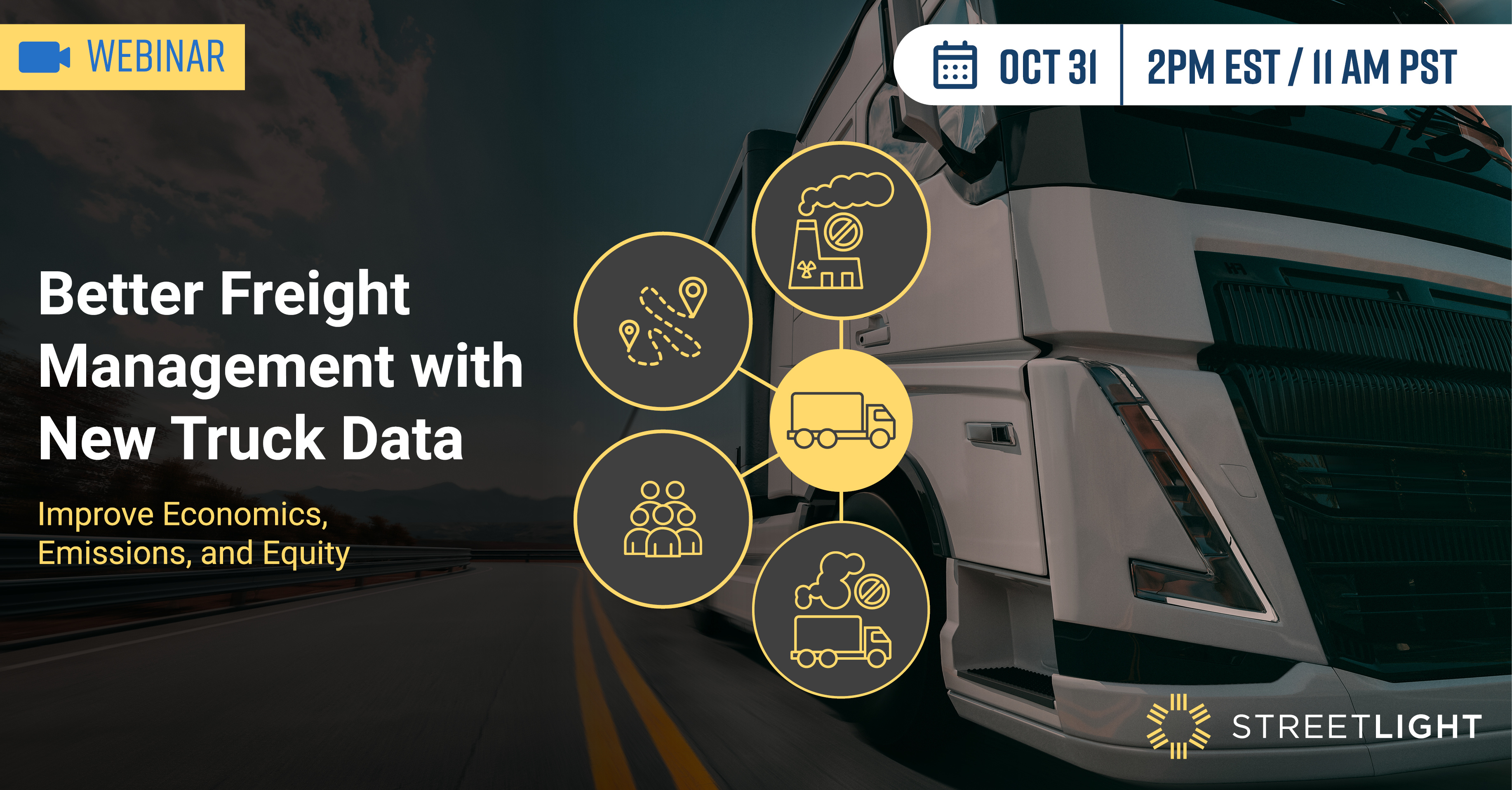 Better Freight Planning with New Truck Data: Improve Economics & Emissions
