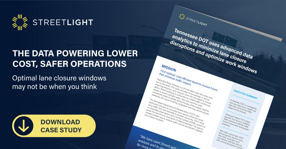 Tennessee DOT uses traffic data to improve safety and save money