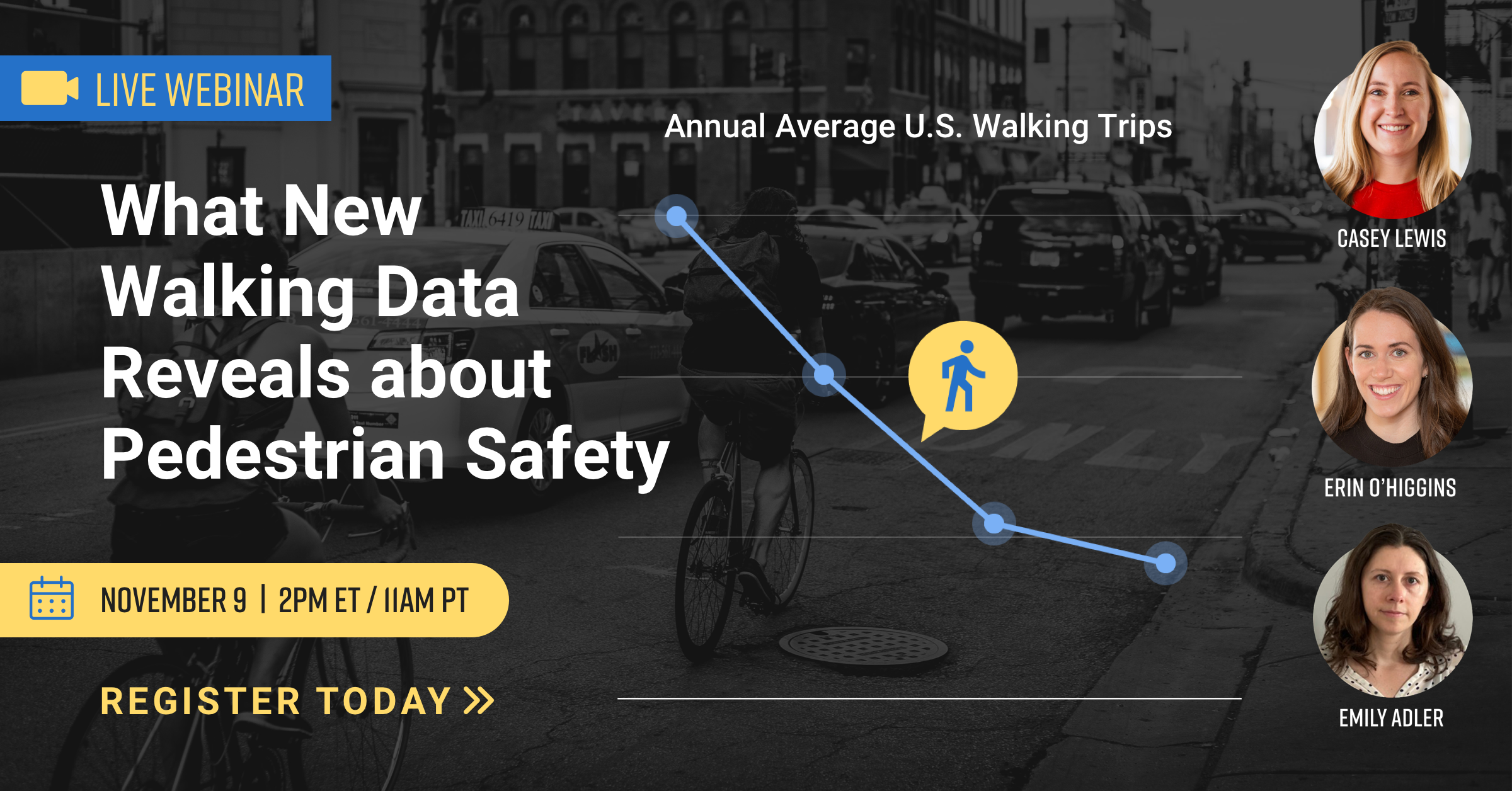 Webinar: Revealing New Mode Share and Pedestrian Traffic Data Trends