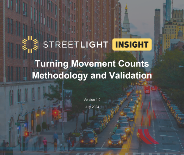 Turning Movement Counts Methodology & Validation